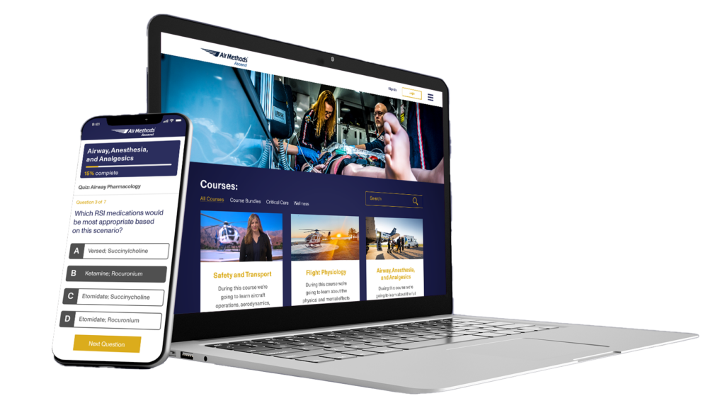 Ascend Online Critical Care Courses | Air Methods