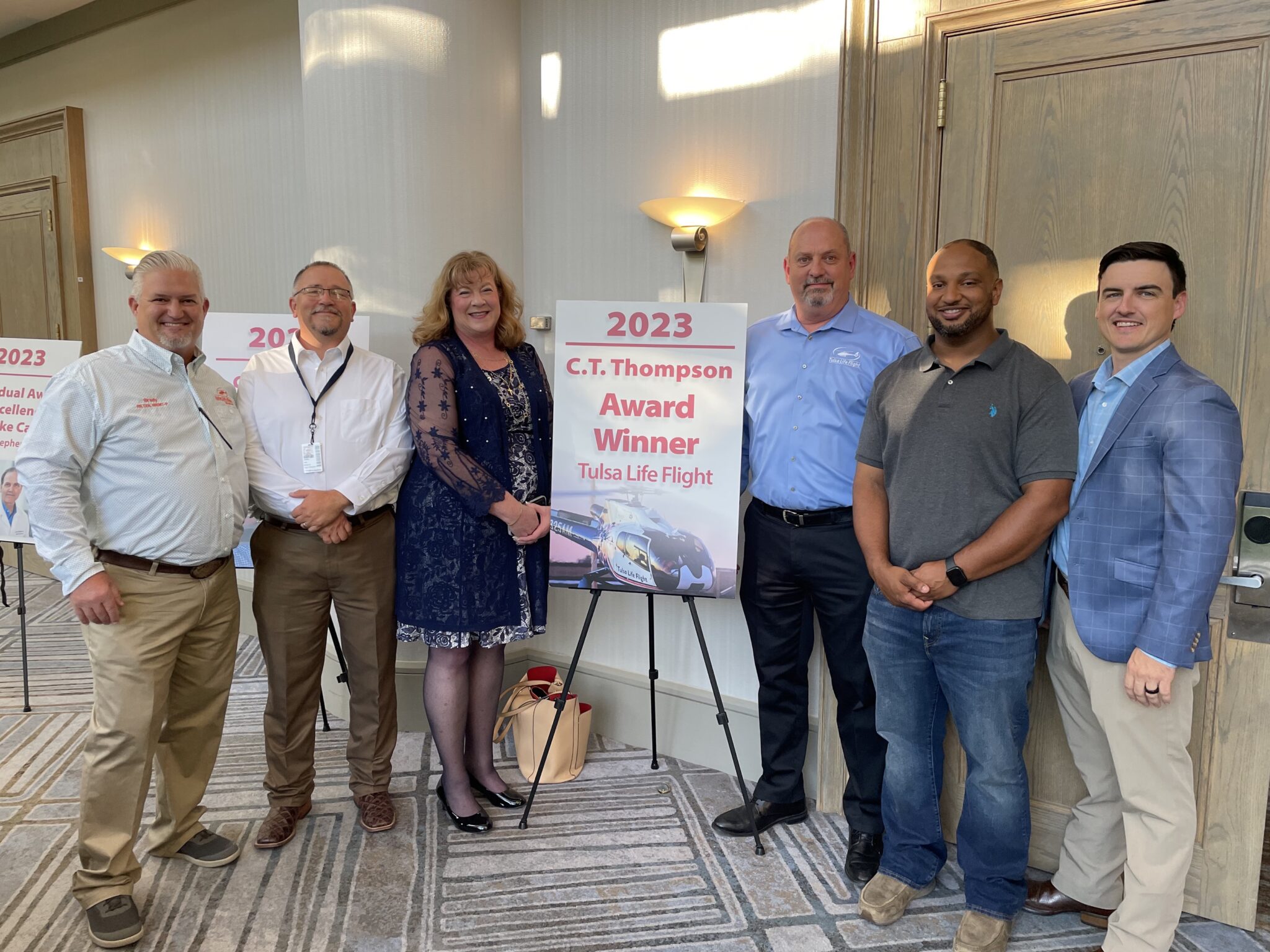 Tulsa Life Flight Honored with Special Award - Air Methods