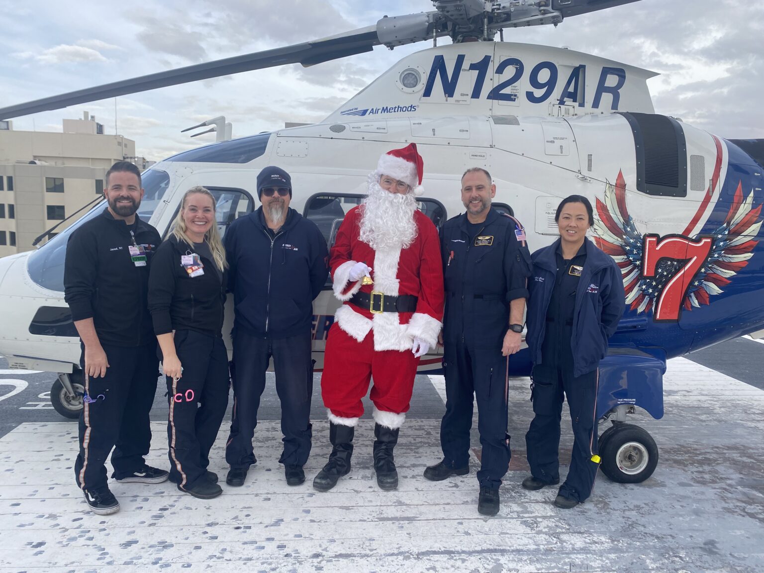 Mercy Air Assists Santa in Arrival at Sunrise Children’s Hospital - Air ...